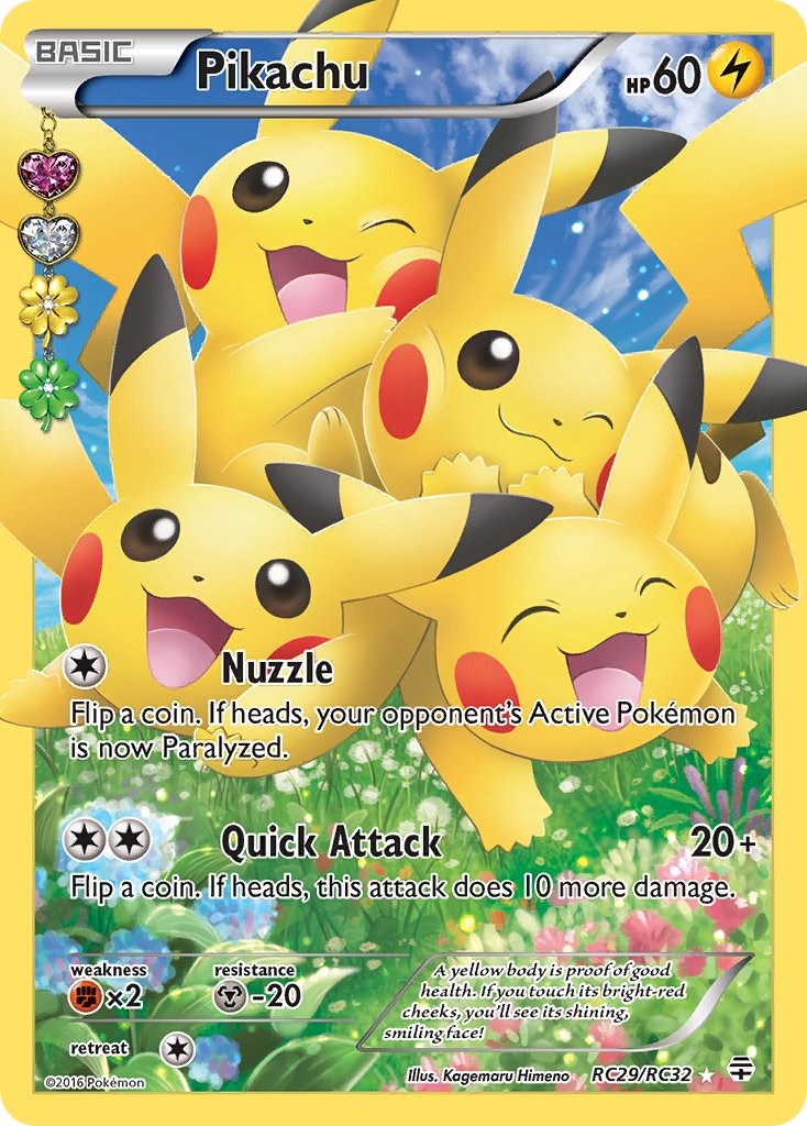 Pikachu (Full Art) [GEN - RC29/RC32] – Card Father Games