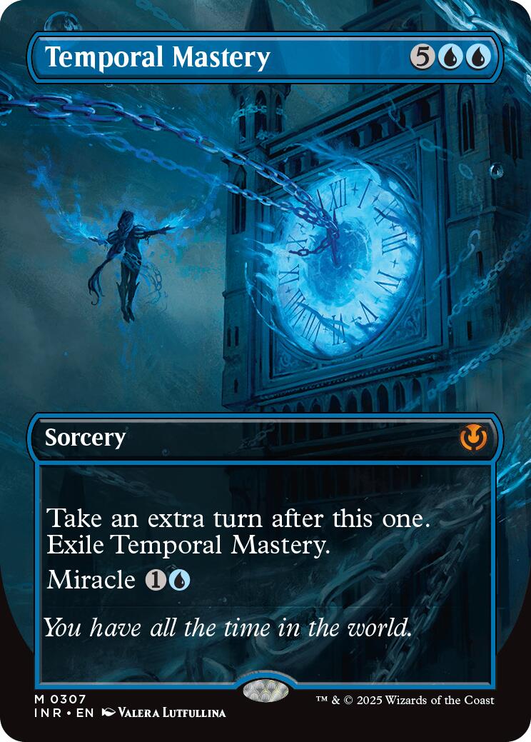 Temporal Mastery (Borderless) [INR - 307] – Card Father Games