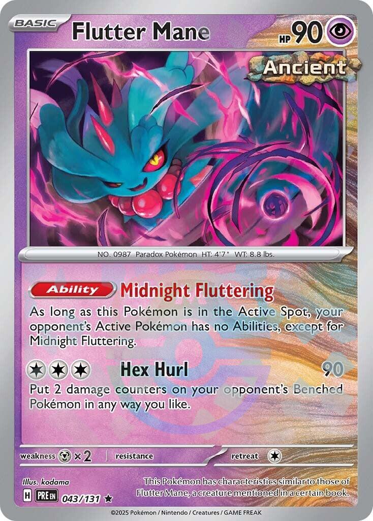 Flutter Mane (Master Ball Pattern) [PRE - 043/131] – Card Father Games