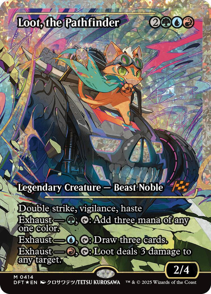 Loot, the Pathfinder (Showcase) (Fracture Foil) [DFT - 414] – Card ...