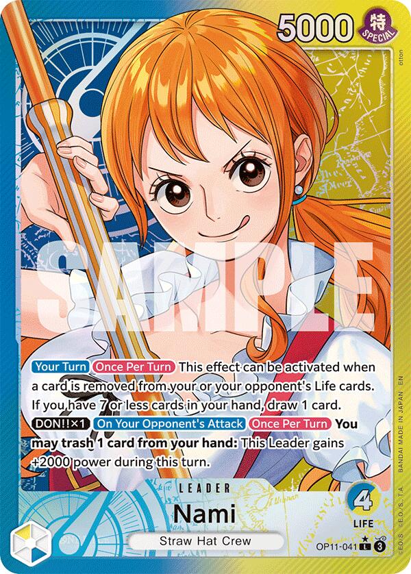 Nami (041) (Alternate Art) [OP11 - OP11-041] – Card Father Games