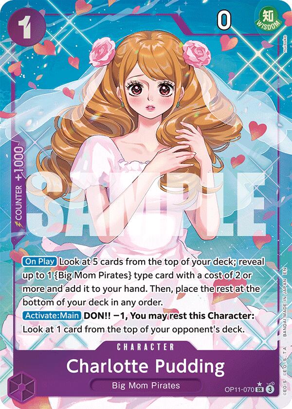 Charlotte Pudding (Alternate Art) [OP11 - OP11-070] – Card Father Games