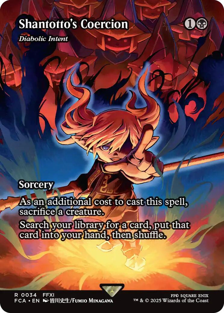 Shantotto's Coercion - Diabolic Intent (Showcase) [FCA - 34] – Card ...