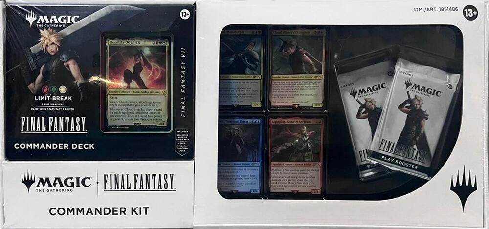 FINAL FANTASY Deluxe Commander Kit - Limit Break - Commander: FINAL FA ...