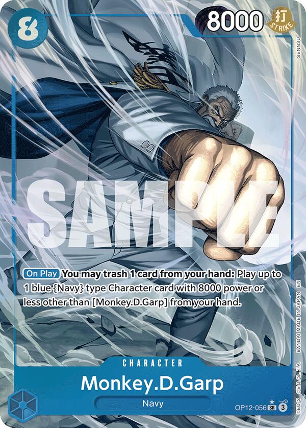 Monkey.D.Garp (Alternate Art) [OP12 - OP12-056] – Card Father Games