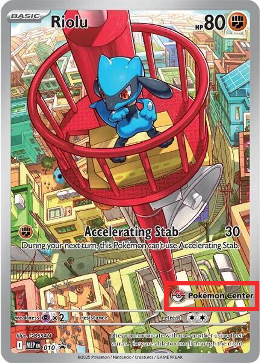 Riolu - 010 (Pokemon Center Exclusive) [MEP - 010] – Card Father Games