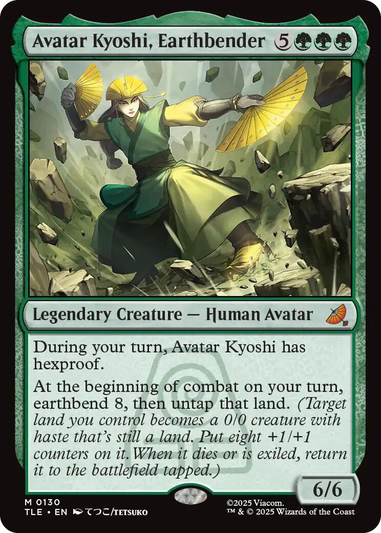 Avatar Kyoshi, Earthbender [TLE - 130] – Card Father Games