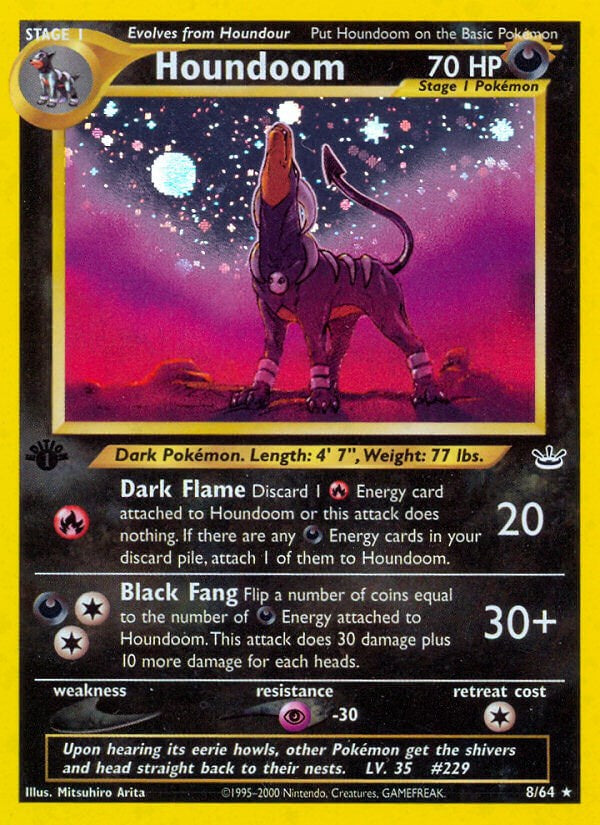 Houndoom [N3 - 08/64] – Card Father Games